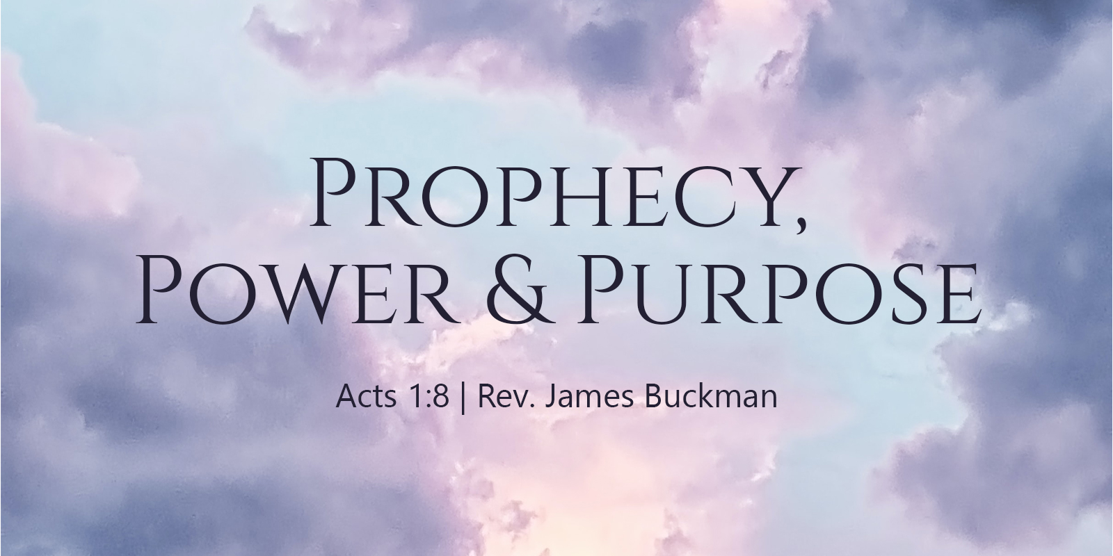 Prophecy, Power, and Purpose - Faith Lutheran Church | Church in Lake ...