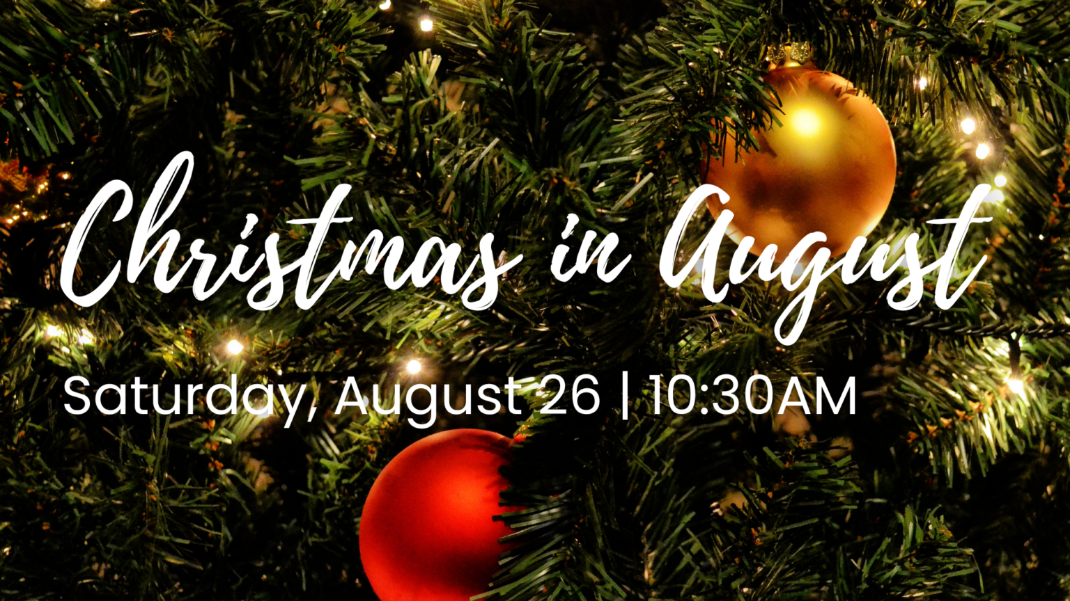 Christmas in August - Women in Faith - Faith Lutheran Church | Church ...